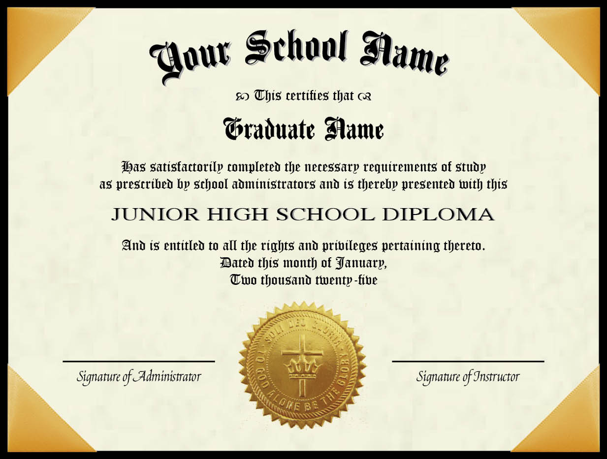 Texas Homeschool High School Diploma Template Bruin Blog