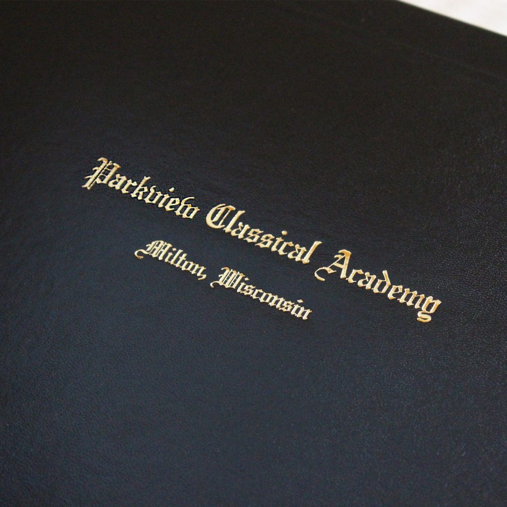 Custom Diploma Cover Embossed with Your Text